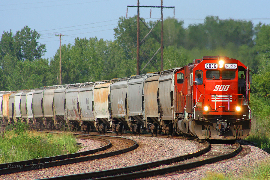 Southbound CP Manifest Train